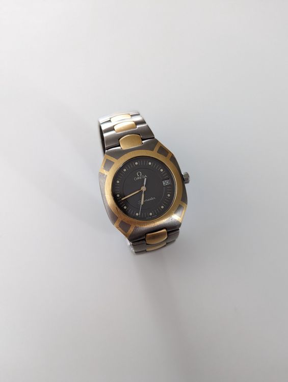 Omega Seamaster Polaris - Gerald Genta - Titanium / 18k Gold (Gebraucht ...