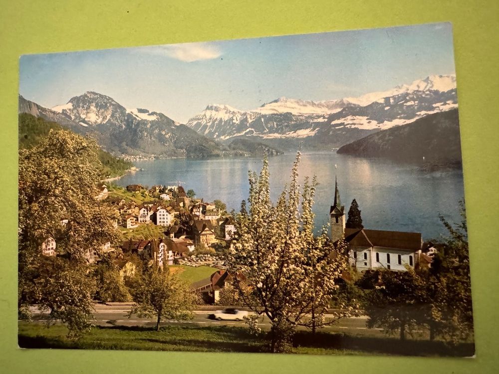 WEGGIS - Ansichtskarte | Kaufen auf Ricardo