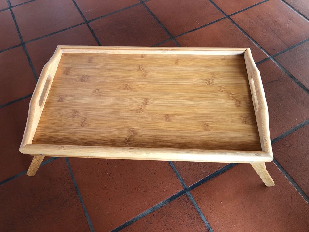 Holz Servier Tablet | Kaufen auf Ricardo