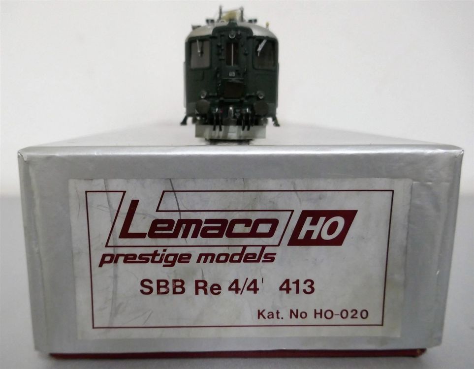 Lemaco H0-020 SBB Re 4/4 I 413 grün mit 4 Türen, OVP. | Kaufen auf Ricardo