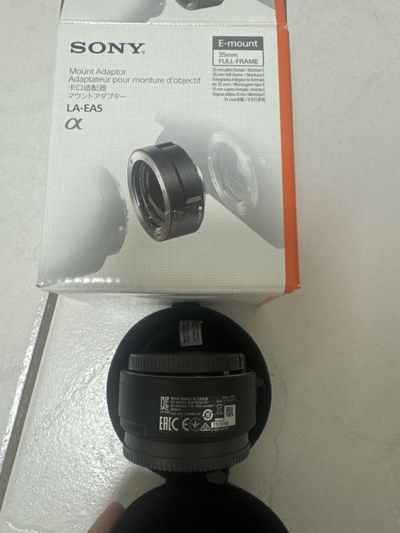 Sony Mount Adapter LA-EA5 e-mount auf a-mount (Neu (gemäss Beschreibung)) in Menzingen für CHF ...