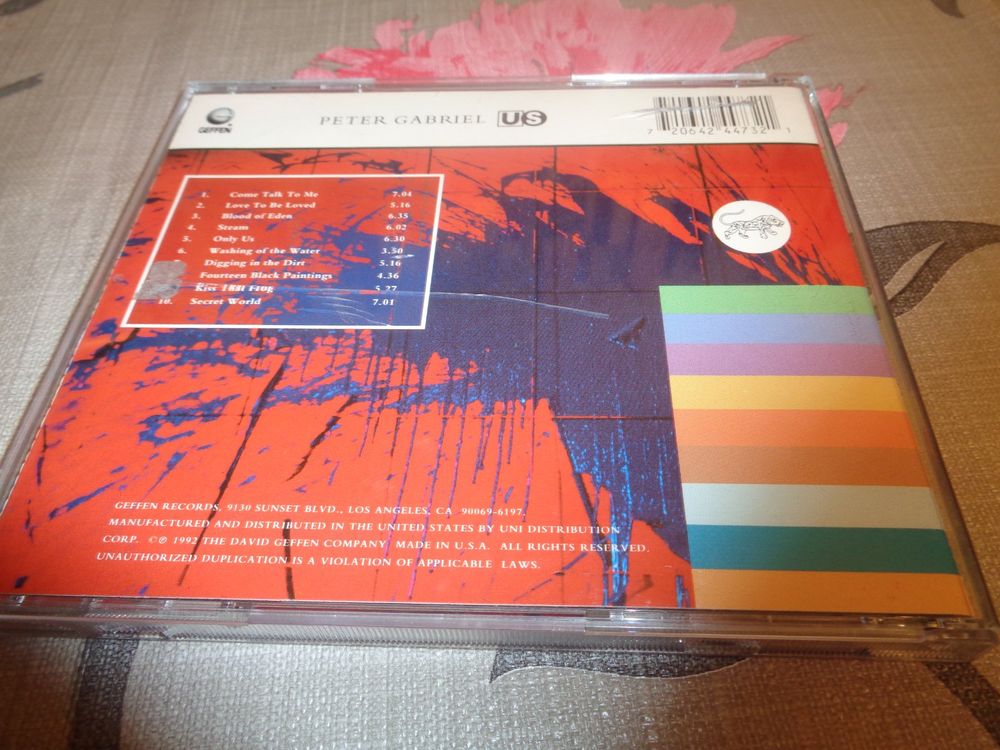 Peter Gabriel - Us CD (Gebraucht) in Olten für CHF 3 – mit Lieferung ...