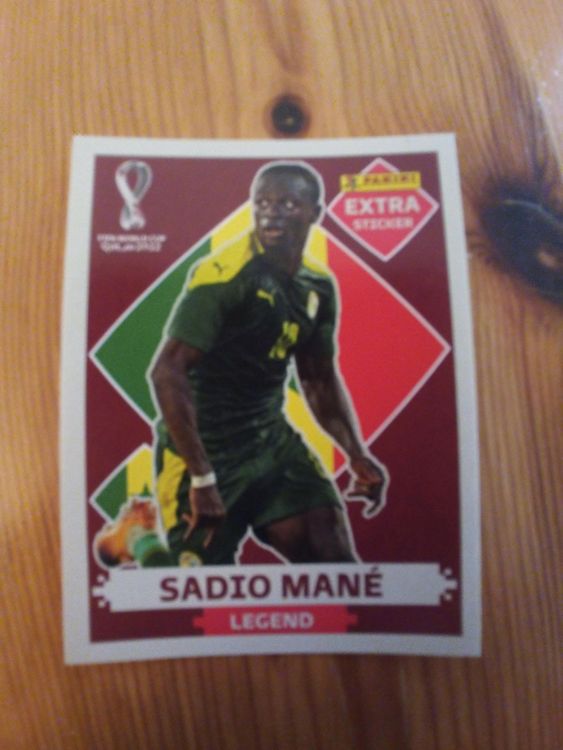 Panini WM 2022 Extra Sticker, Sadio Mané (Neu (gemäss Beschreibung)) in Fehraltorf für CHF 19.9 ...