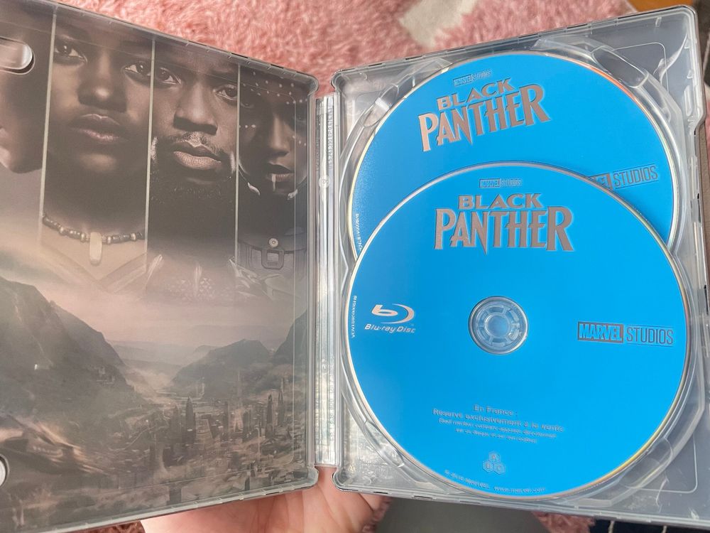 Blu-ray 3D + Blu-Ray Black Panther (steelbook) (Gebraucht) in Vevey für ...