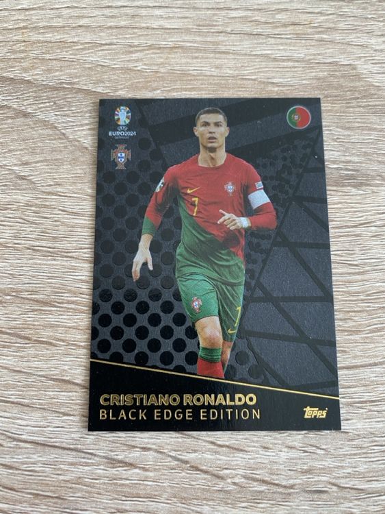 Cristiano Ronaldo Black Edge Edition Karte Topps Match Attax | Kaufen auf Ricardo