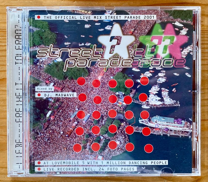 Street Parade 2001 Live-Mix - DJ Madwave (TBA Records, 2001) (Neu ...