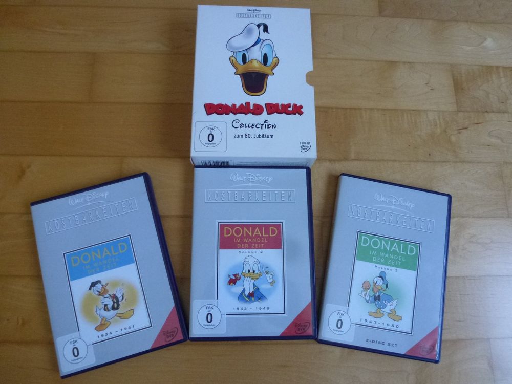 Donald Duck Collection - Zum 80. Jubiläum (6 DVDs) (Gebraucht) in Bern ...