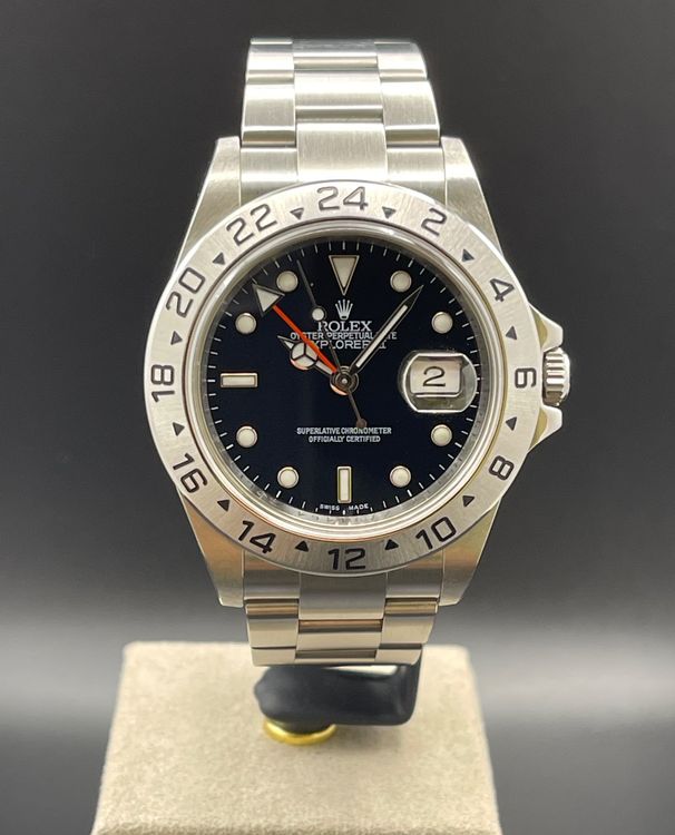 Rolex Explorer II 16570 Caliber 3186 Black Full Set 2008 RRR | Kaufen ...