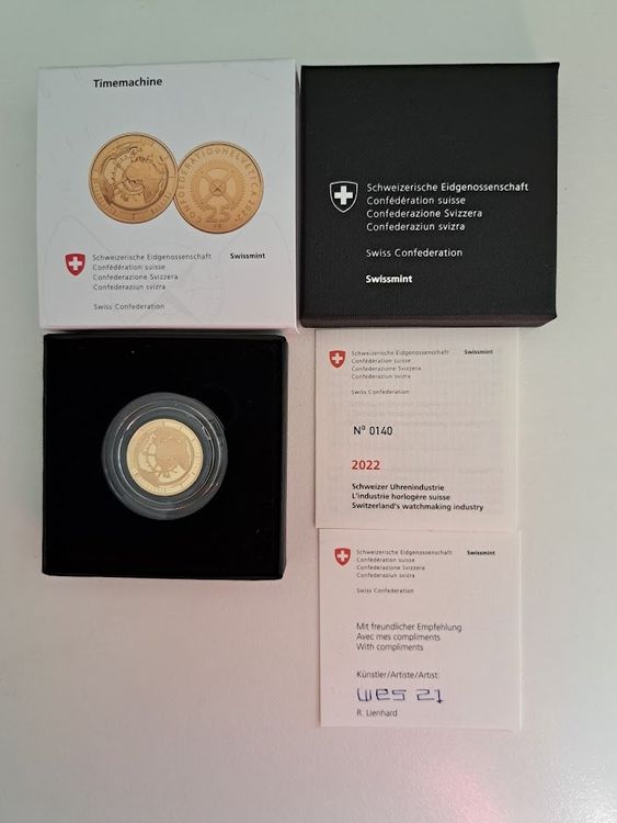 Swissmint Timemachine No 140/250 | Kaufen auf Ricardo