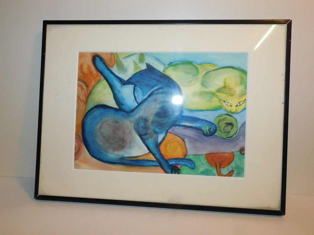 Neue Fundschätze Kunst Aquarell signiert 1961Bild (Gebraucht) in Sursee für CHF 50 – nur ...