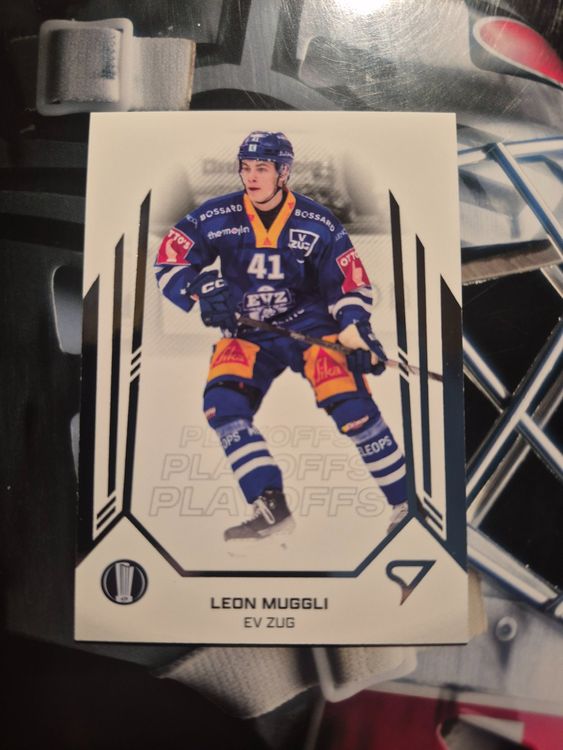 Leon Muggli EV Zug Playoffs 2025 Sportzoo (Gebraucht) in Treiten für ...