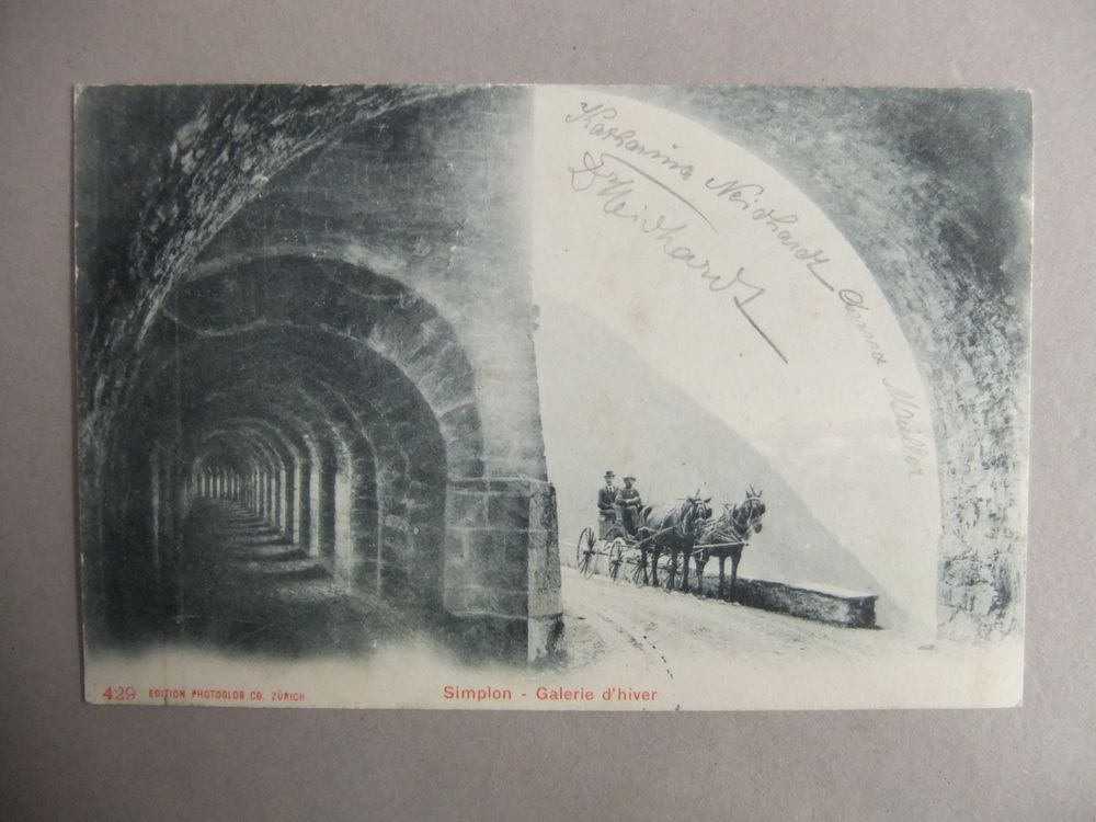 Simplon Strasse Postkutsche Pferdewagen (Gebraucht) in St. Niklaus VS für CHF 6 – mit Lieferung ...