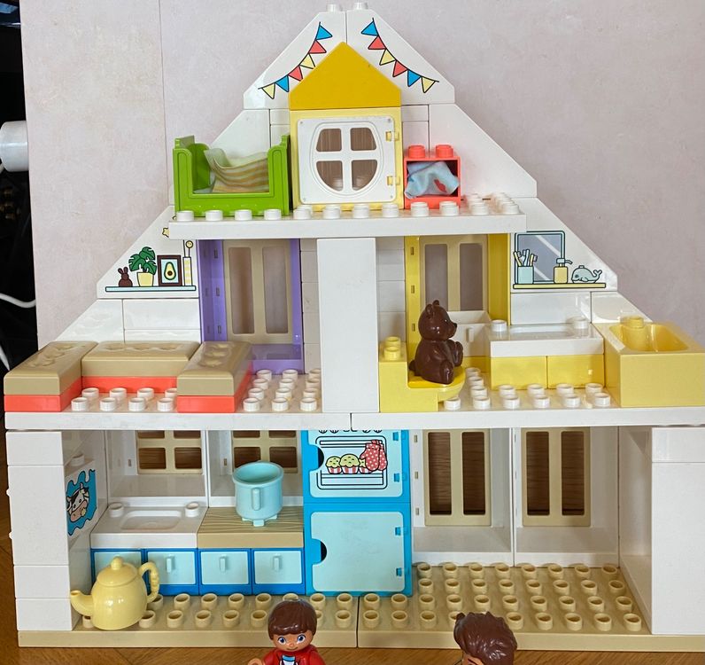 Lego Duplo Familienhaus / house/ maison (Gebraucht) in Carouge GE für ...