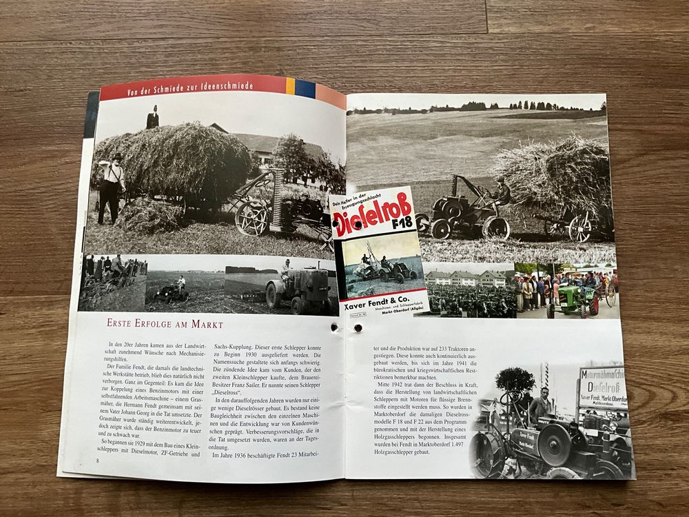 Traktor Prospekt Buch Fendt Traktoren | Kaufen auf Ricardo