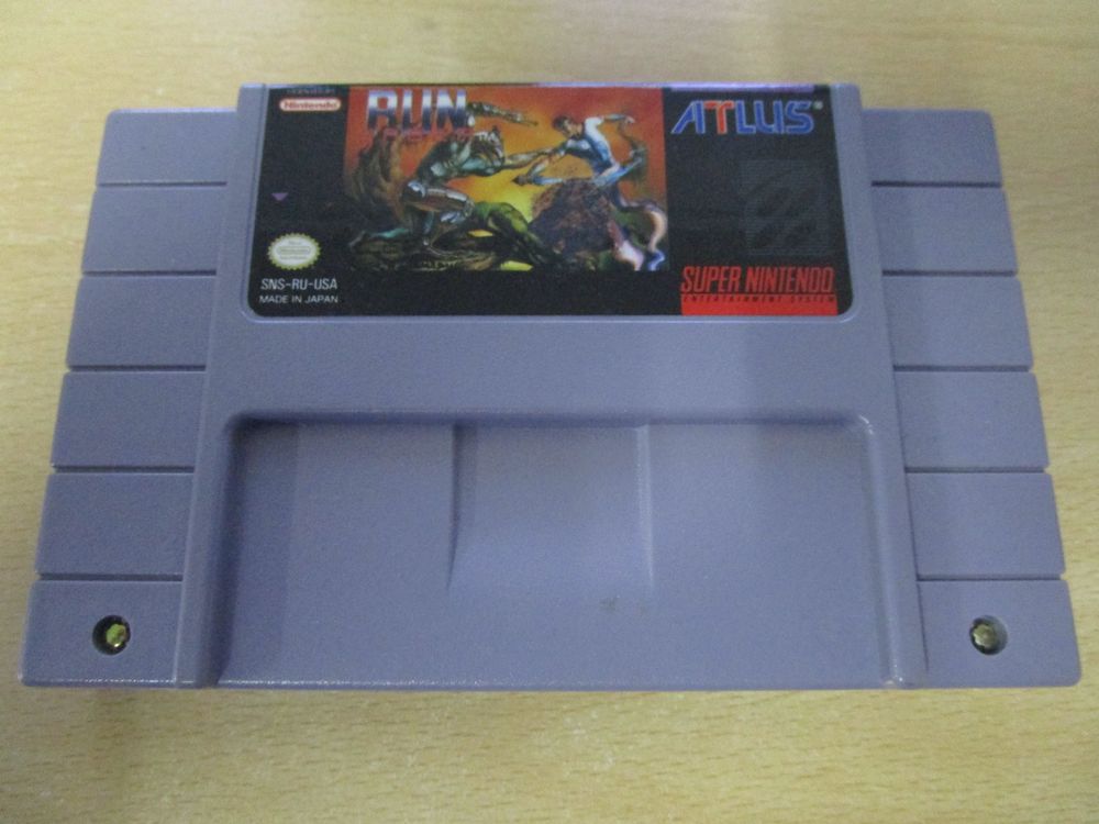 Run Saber Super Nintendo SNES Super NES NTSC USA Version (Gebraucht) in ...