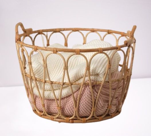 Korb Rattan Ikea SNIDAD Wäschekorb | Kaufen auf Ricardo