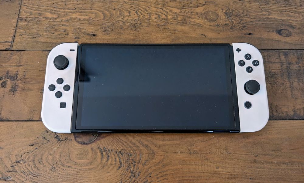 Nintendo Switch (OLED-Model) White + Legend of Zelda TotK (Gebraucht ...
