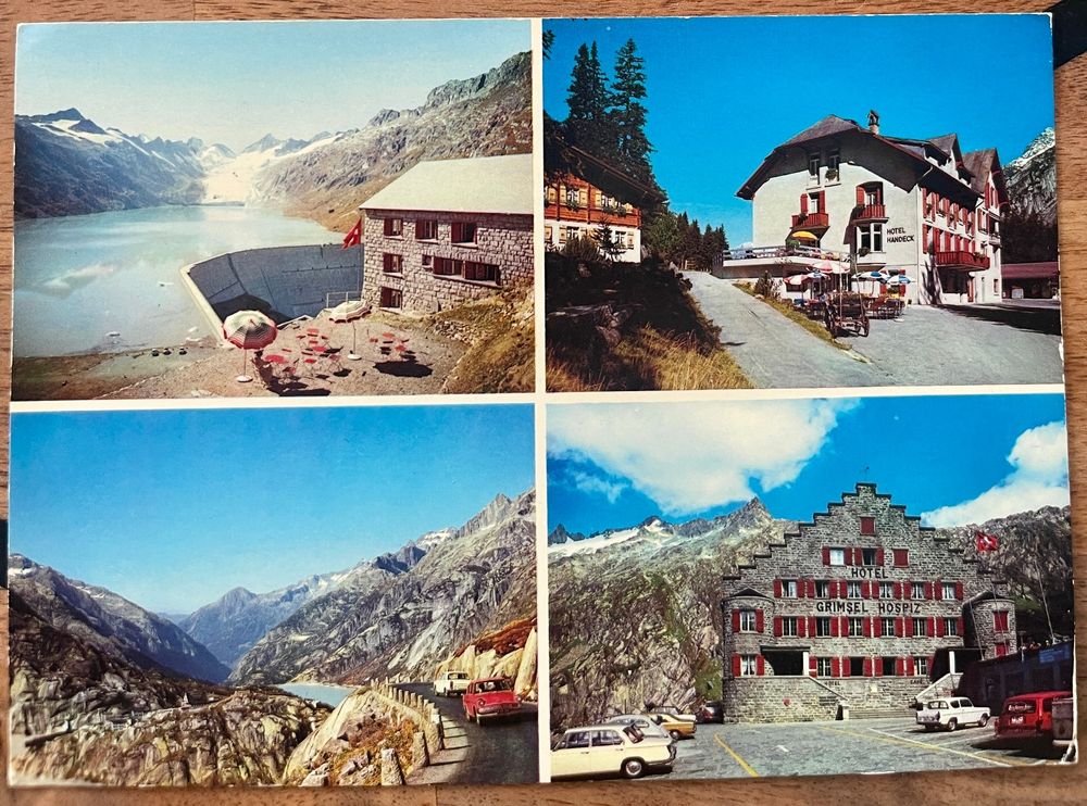 GRIMSEL-PASS - HOTEL HANDECK, GRIMSEL HOSPIZ, OBERAAR (Gebraucht) in Lutry für CHF 3 – mit ...