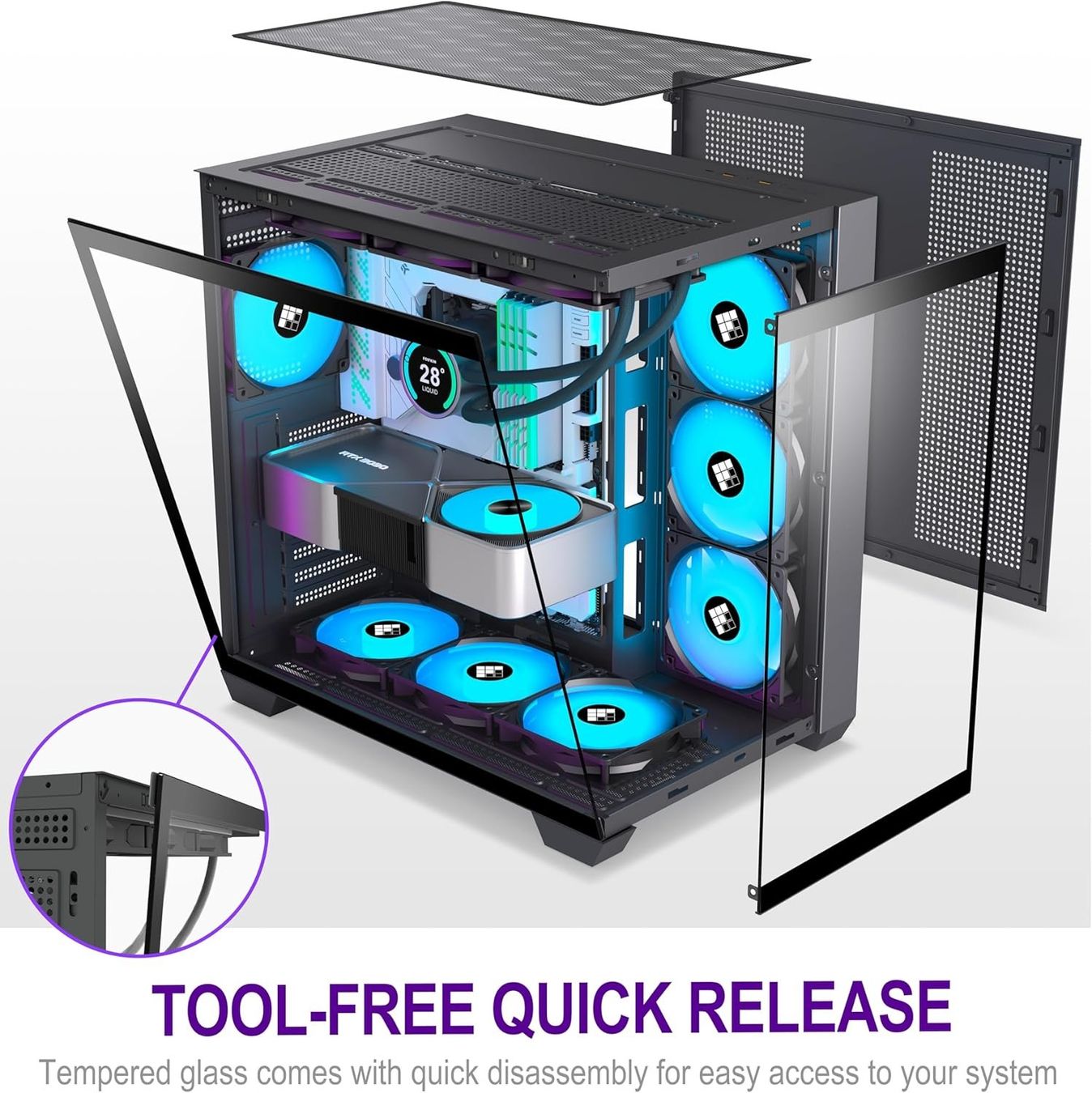 Specia Gaming PC Core i9 13th 64GB 2TB RTX5070 Ti 16GB WaKü (Neu und ...