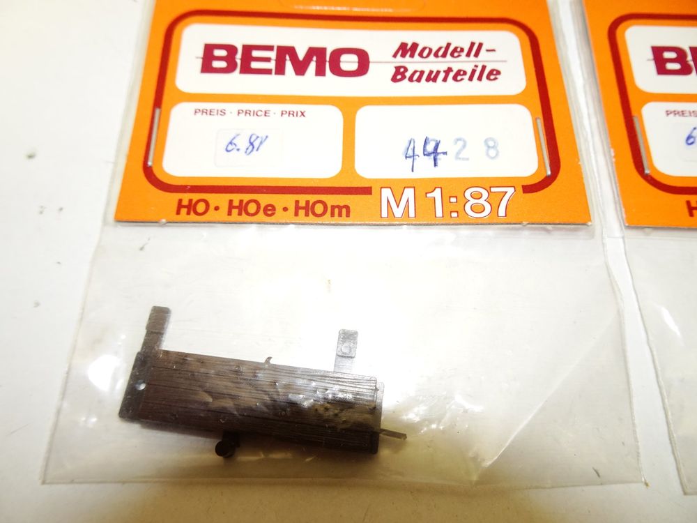 2 Bemo Weichenschalter Weichenhebel HOm 4428 (Neu (gemäss Beschreibung ...