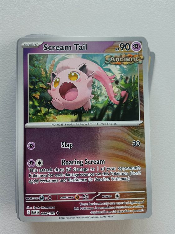 Scream Tail Reverse Holo - Paradox Rift Pokemon | Kaufen auf Ricardo