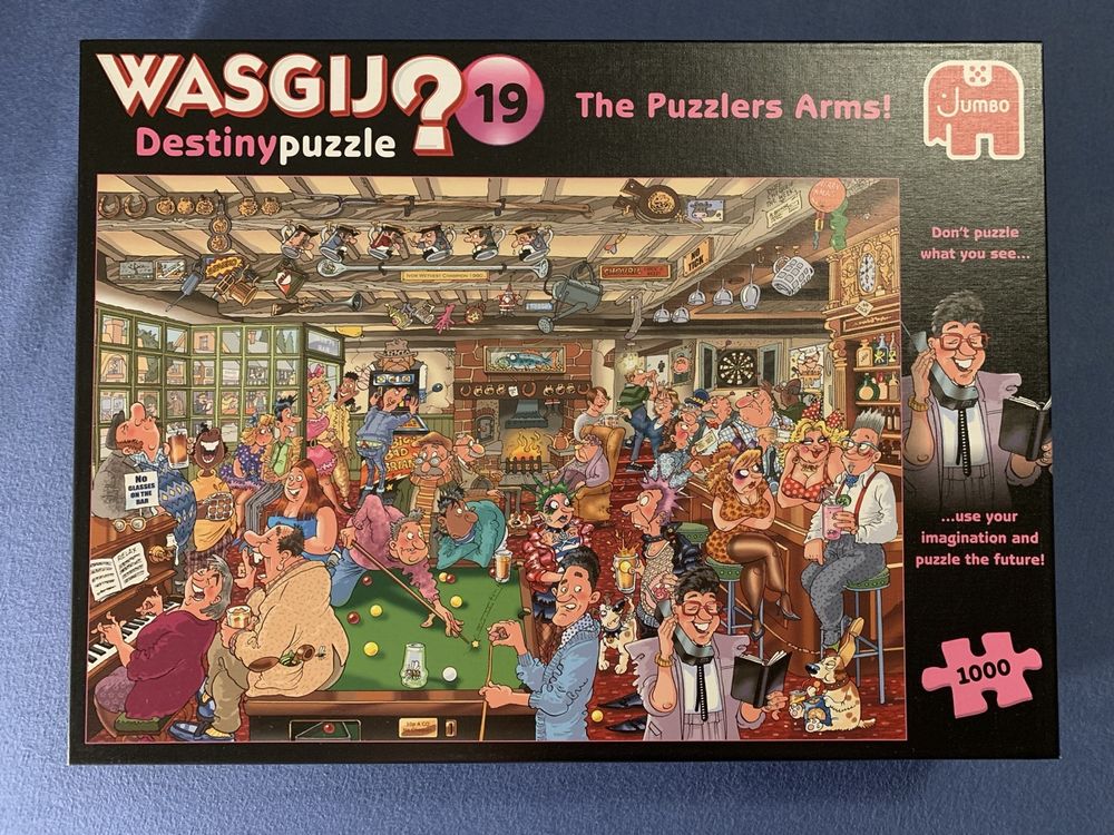 Wasgij Destiny Puzzle 1000 Teile "The Puzzlers Arms" (Gebraucht) in ...