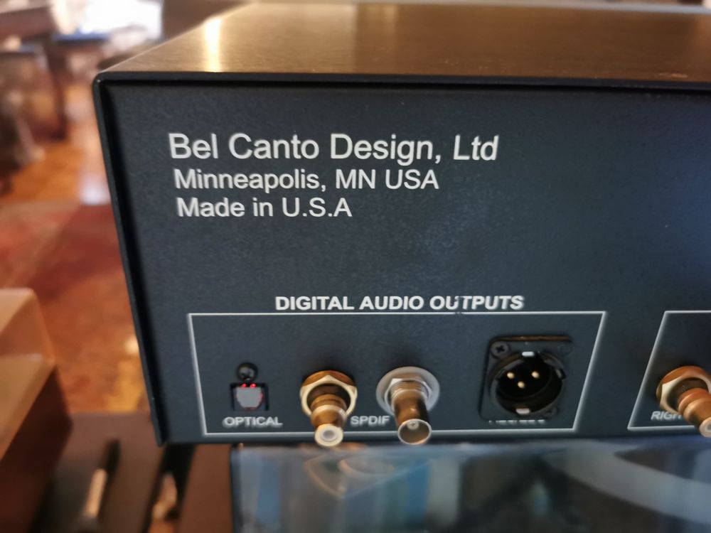Bel Canto CD-1 Lecteur CD haut de gamme - Lesen bitte! (Défectueux) à ...