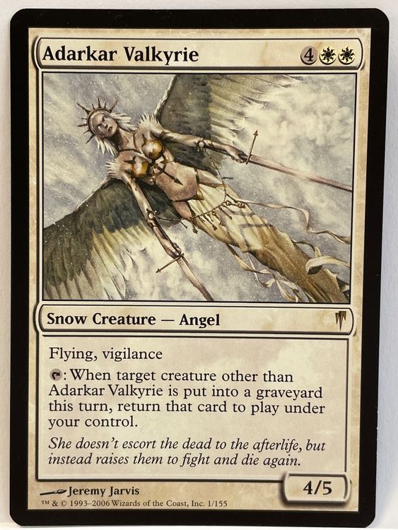 Magic The Gathering - Adarkar Valkyrie (Gebraucht) in Reinach BL für ...