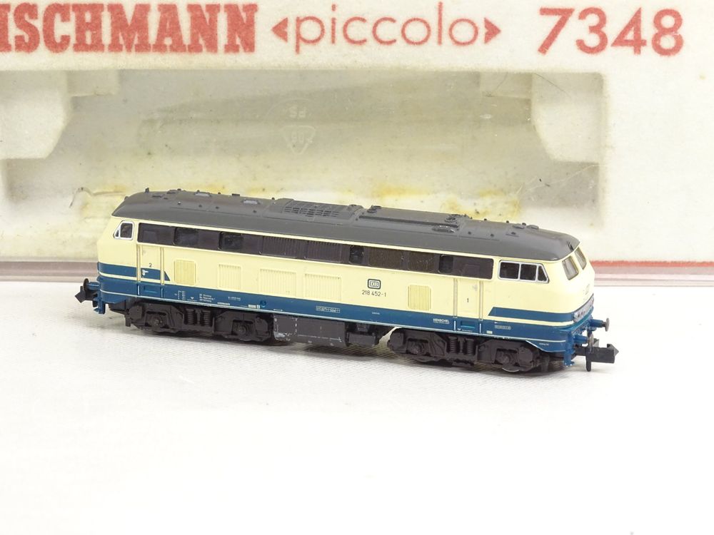 Fleischmann 7348 Diesellok BR218 452-1, DB, Spur N, OVP (Gebraucht) in Wohlen für CHF 64 – mit ...