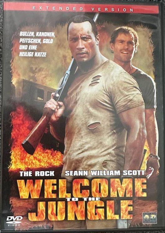 Welcome to the Jungle DVD Dwayne Johnson Top! (Gebraucht) in Beringen ...