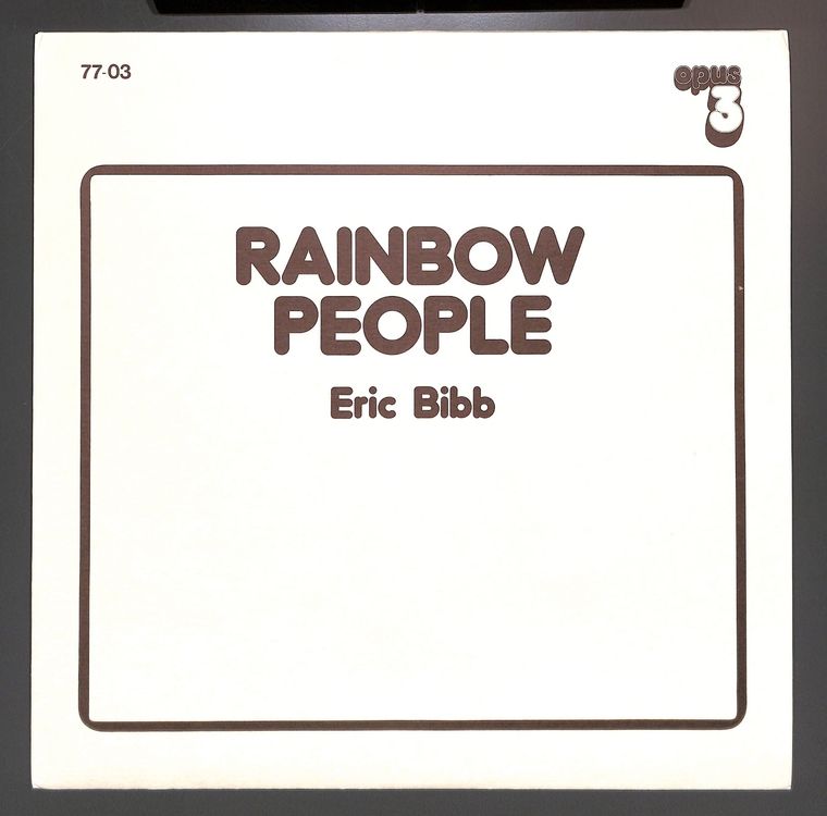 RAINBOW PEOPLE (Eric Bipp) OPUS 3 (77-03) in 🔝 Zustand (Neu (gemäss ...