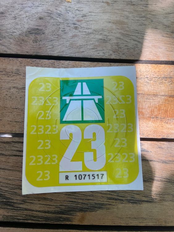 Autobahn Vignette 2023 NEU | Kaufen auf Ricardo