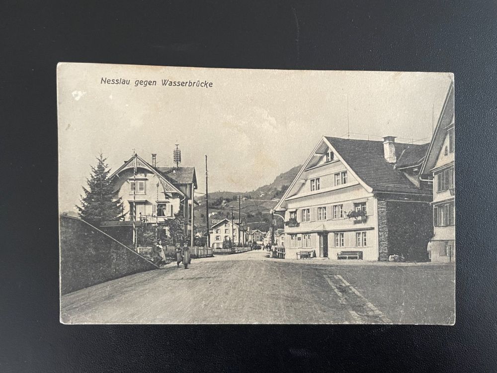 AK SG Nesslau, gegen Wasserbrücke (Toggenburg) (Gebraucht) in Thal für CHF 5 – mit Lieferung auf ...