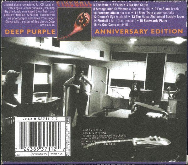 Deep Purple – Fireball 25th Anniversary Edition (Gebraucht) in Gingins ...