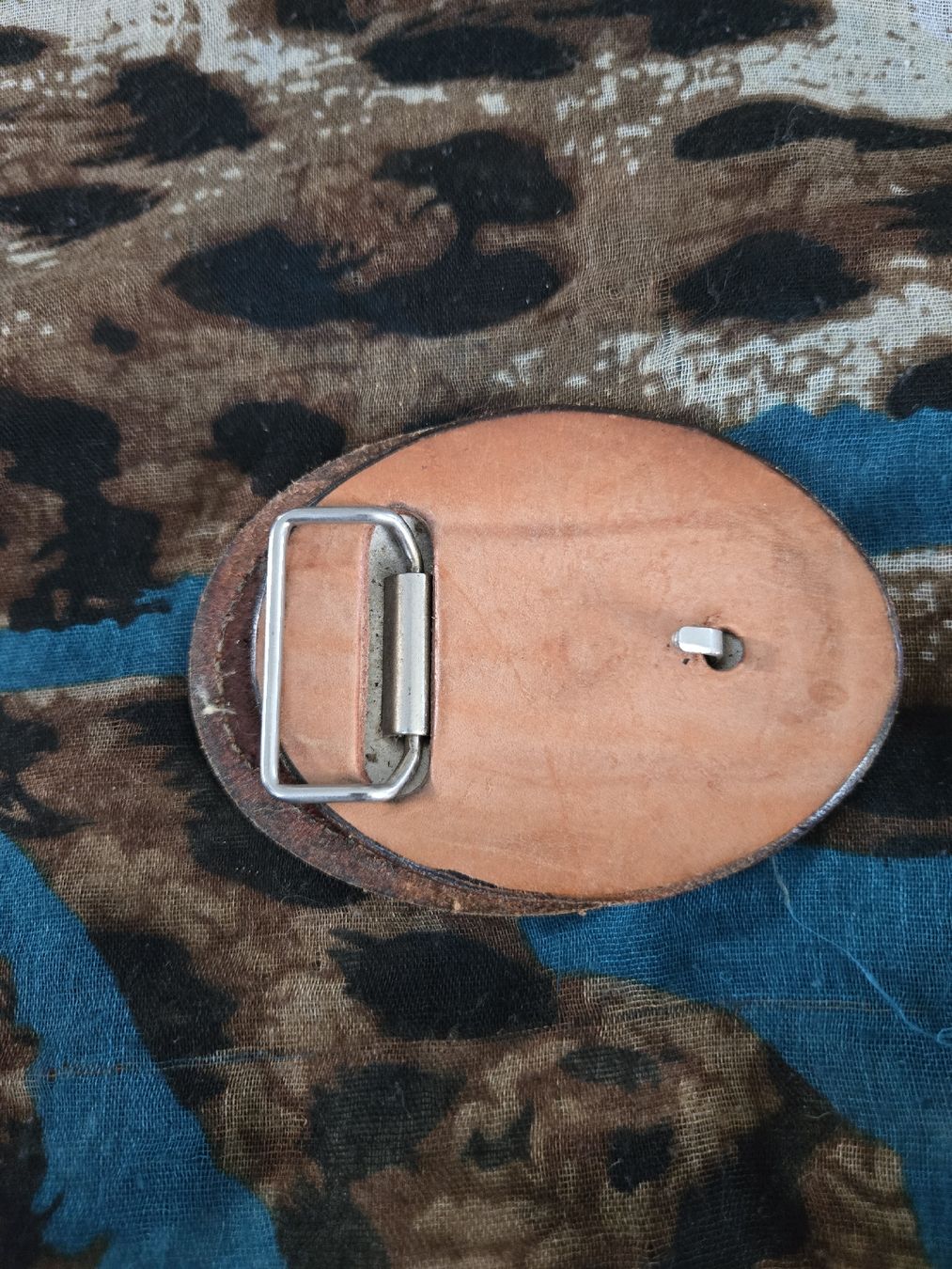 Vintage Leather Belt Buckle with Eagle Motif — cool look! (Gebraucht ...