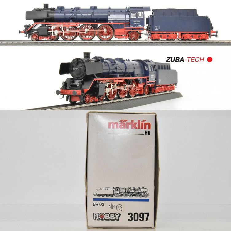 Märklin 3097 Dampflok BR 03 H0 WS Digital mit OVP (Gebraucht) in St ...