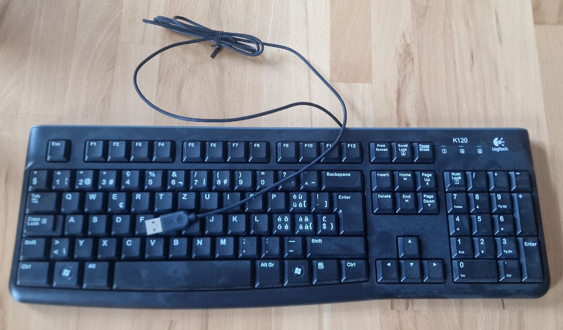 Logitech K120 Keyboard (Gebraucht) in Rüthi (Rheintal) für CHF 0.1 ...