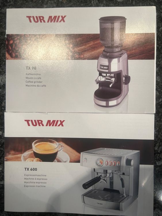 Kaffemaschine Turmix TX600 und Mahlwerk TX90 (Gebraucht) in für CHF 200 ...