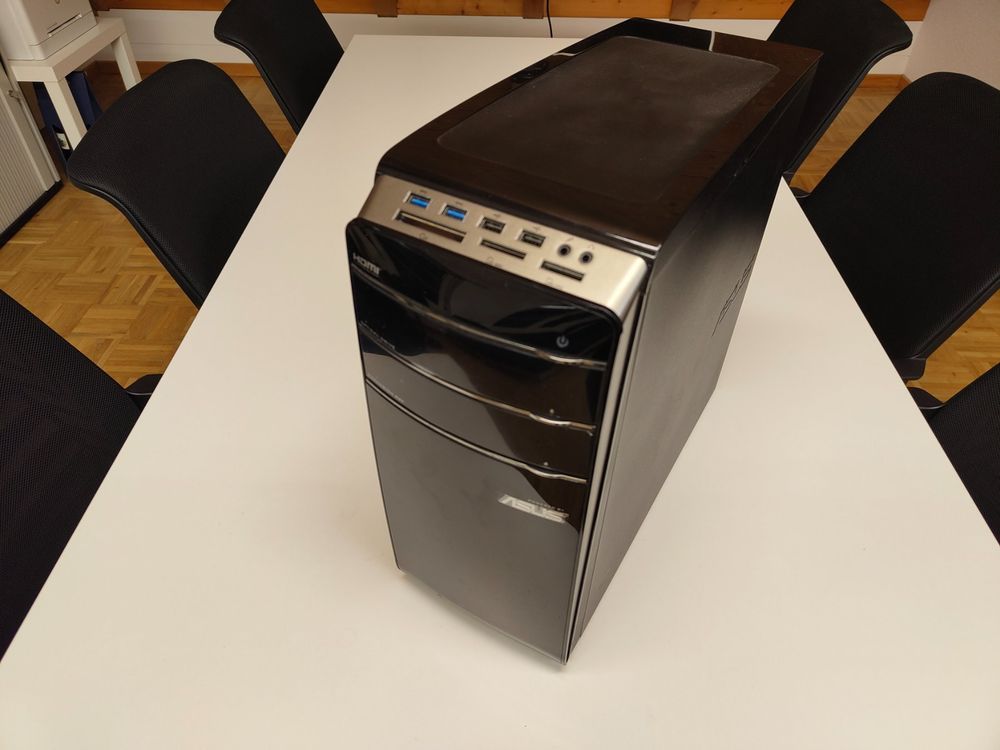 ASUS PC Tower | i7, 128SSD +1TB , 8GB, Windows11 + Office21 (Gebraucht ...