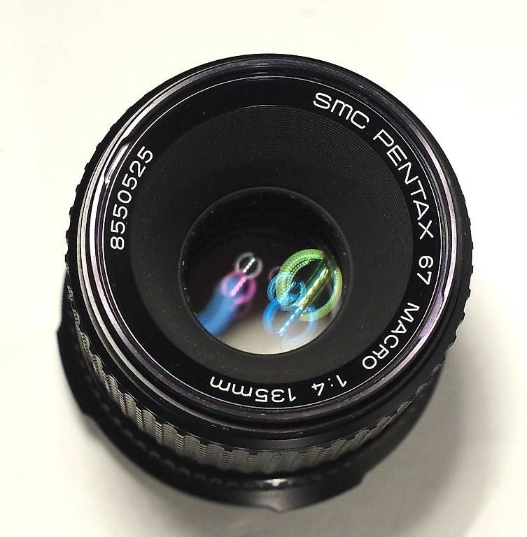 Objectif smc Pentax 67 135mm/4.0 MACRO version 1989 révisé (D'occasion ...
