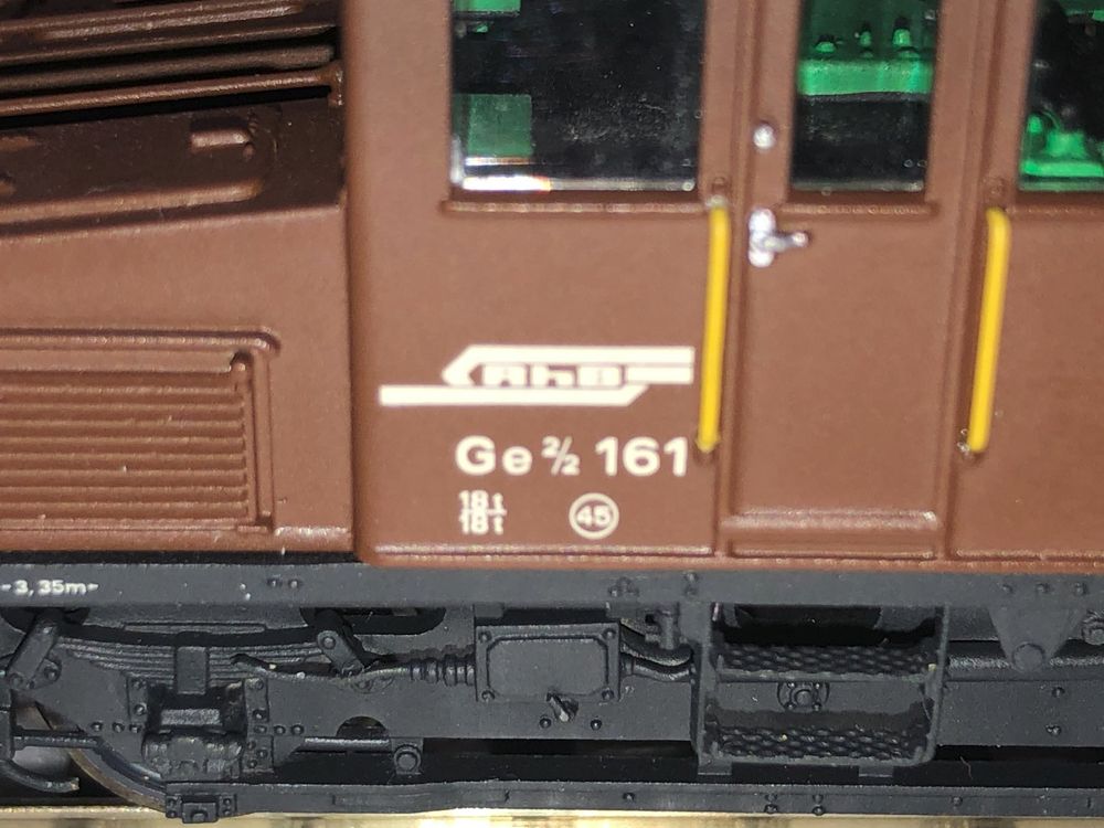 BEMO 1277 121 Ge 2/2 161 Rangier HOm analog (D'occasion) à Echandens ...