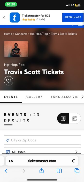 Travis Scott Utopia- Circus Maximus Ticket Freitag Sitzplatz | Kaufen ...