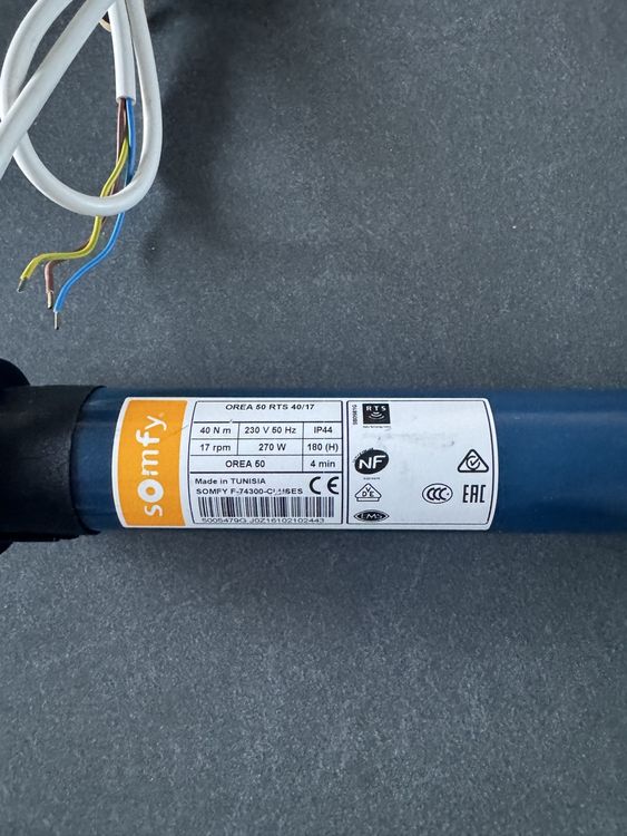 Somfy RTS Motor (Neu und originalverpackt) in Lenzburg für CHF 110 ...