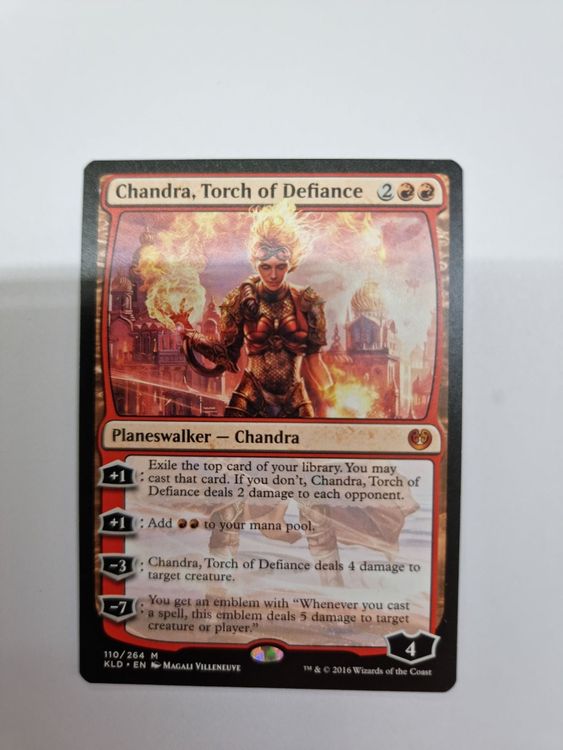 MTG Karte Chandra Torch of Defiance, EN, NM (Neu (gemäss Beschreibung)) in Rüti für CHF 9.1 ...