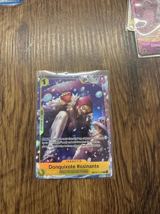 One Piece Card Game: Donquixote Rosinante (OP12-108)🔥 (Neu und ...