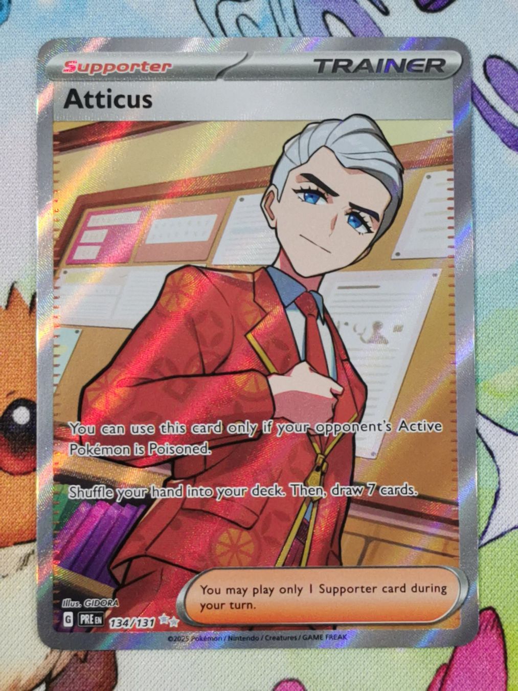 Pokemon Atticus 134/131 Prismatic Evolutions EN (Neu (gemäss ...