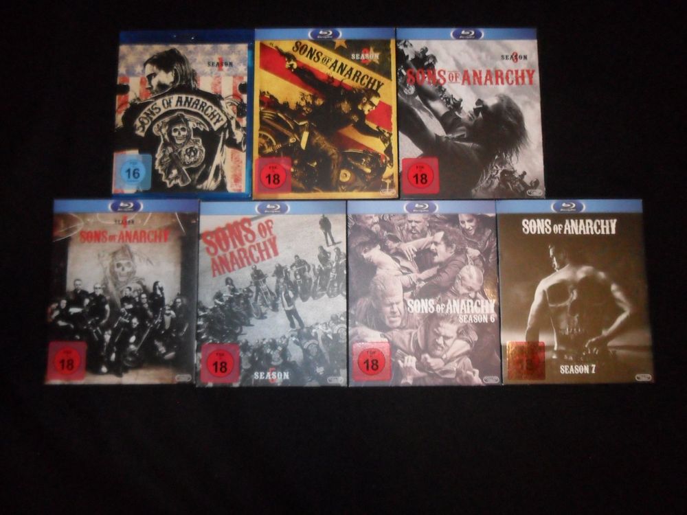 Sons of Anarchy - Blu-Ray - Die komplette Serie Staffel 1-7 (Gebraucht) in Buchackern für CHF 49 ...