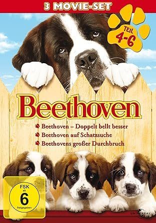 3 FILME: BEETHOVEN 4 BIS 6 ==> SAMMELPORTO (Gebraucht) in Romanshorn für CHF 9.95 – mit ...