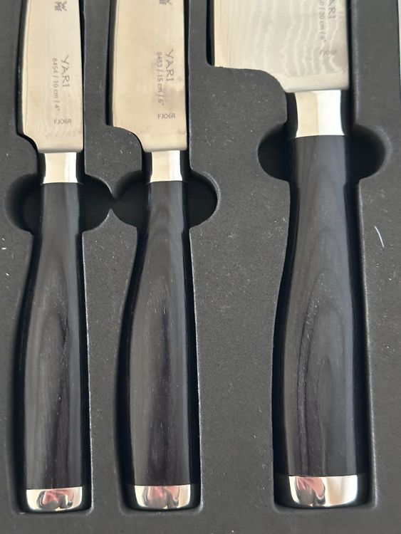 WMF Küchenmesser Set Yari 3-teilig Schwarz (Neu und originalverpackt) in Suhr für CHF 179 – mit ...