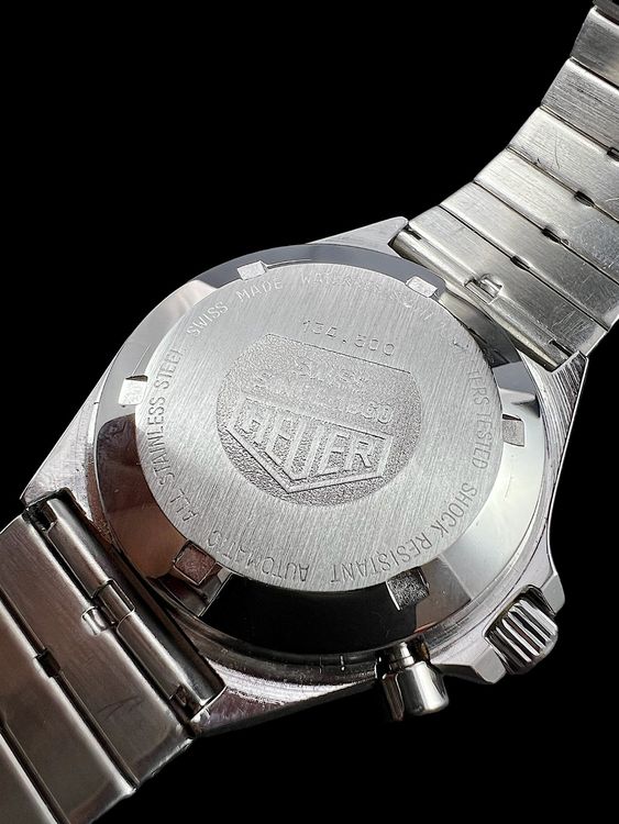 Heuer Regatta Flyback Chronograph Automatic 40mm Stahl *U546 (Gebraucht ...